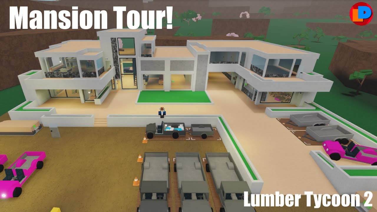 Mansion Tour! | Lumber Tycoon 2 - YouTube