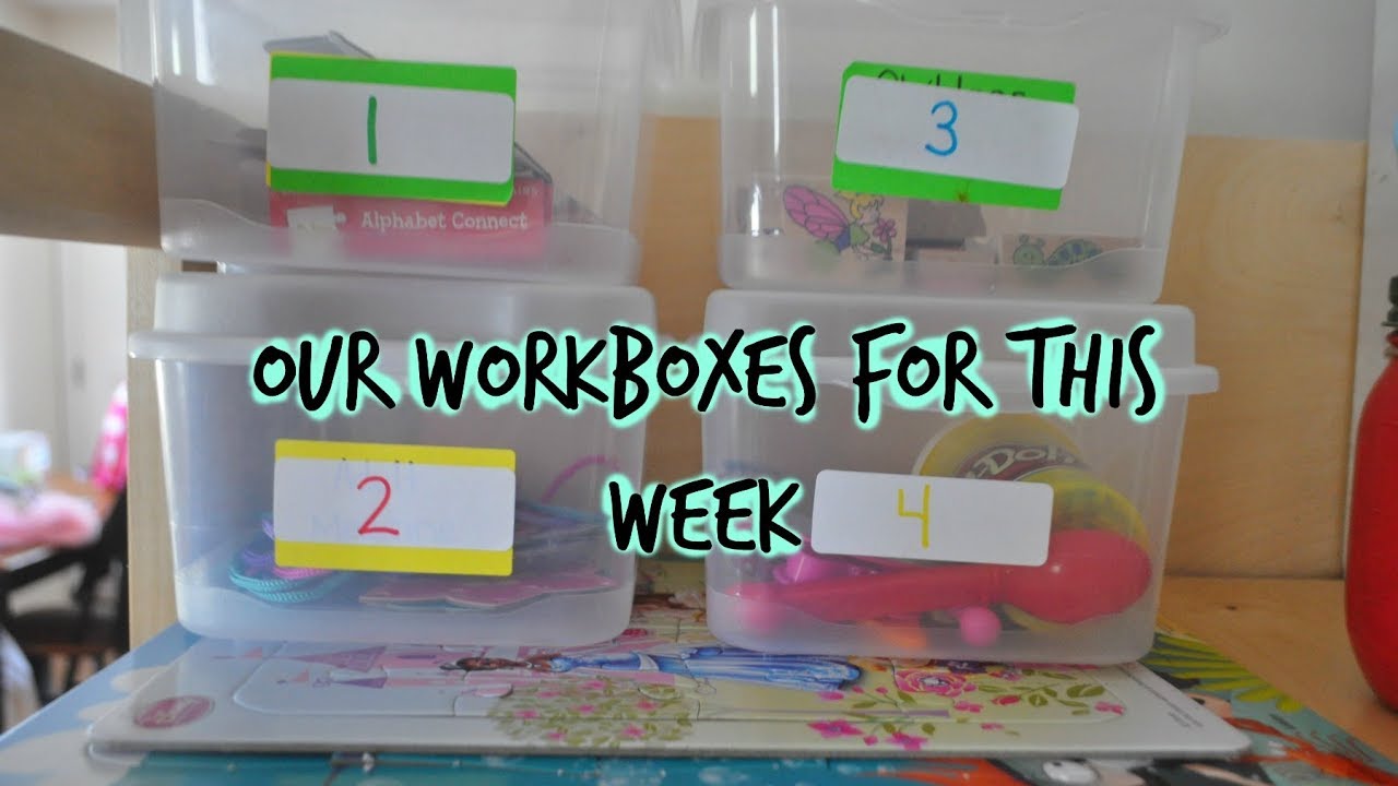 WORKBOXES | BUSY BOX IDEAS - YouTube