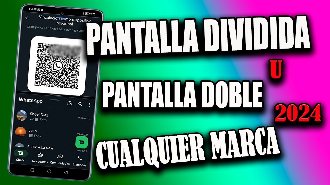 Como Usar Pantalla Doble u Dividida en mi Celular Cualquier Marca ...