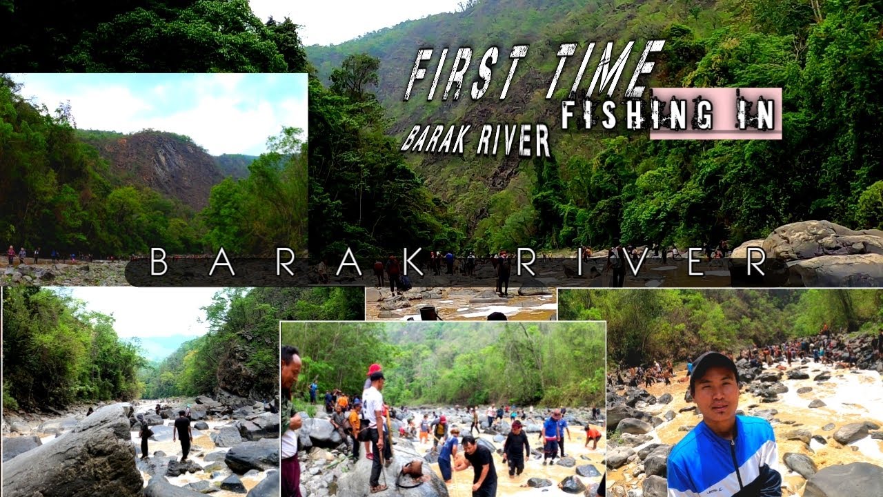 Mass Fishing| Barak River| Oklong Village - YouTube