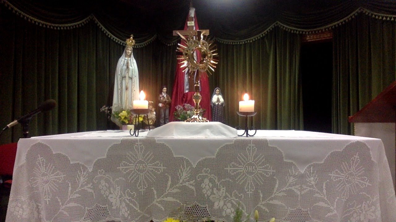 Hora Santa Mater Fátima - YouTube