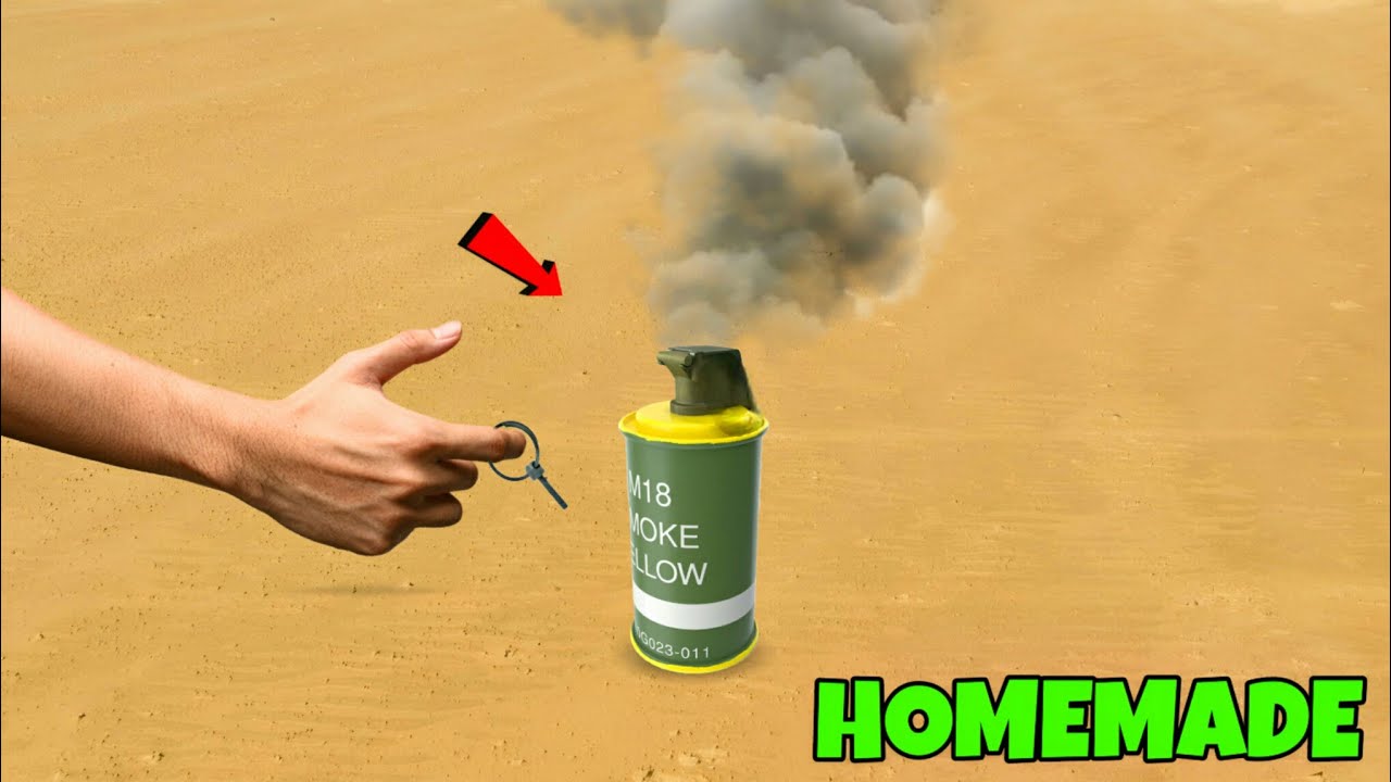 How To Make A Smoke Bomb | Easy And Simple Smoke Bomb | Diwali Special ...