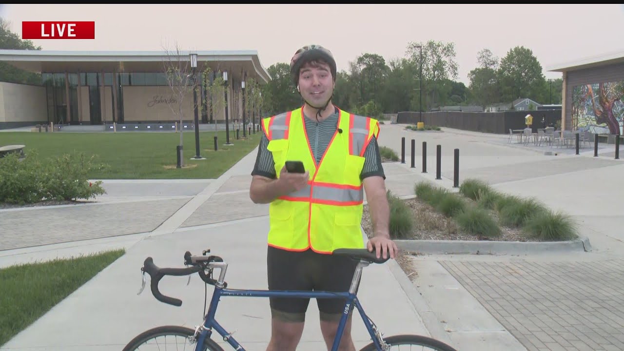 Biking to Work on Bike to Work Day Part 2 - YouTube