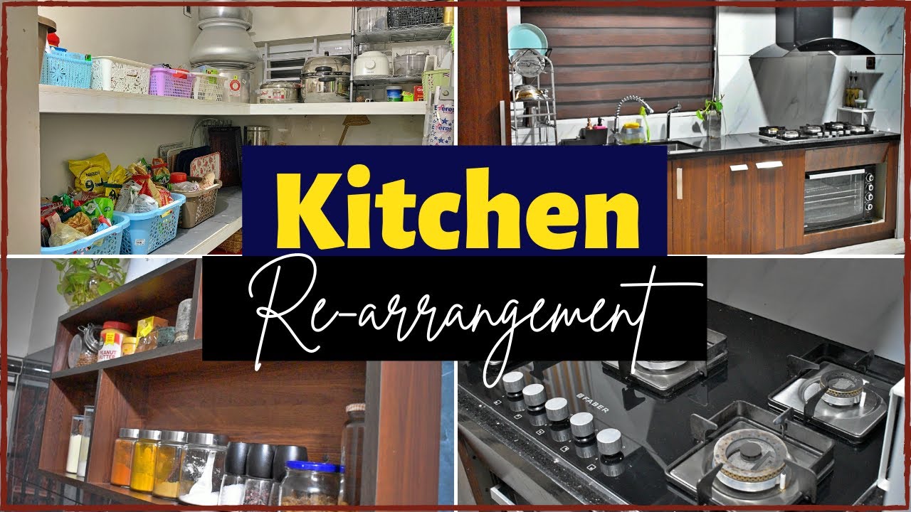 Rearranging my messy Storage Room | A glimpse of my Kitchen & few ...
