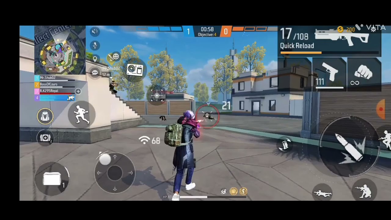 Free fire pro gameplay with subscriber @BossofCourse - YouTube