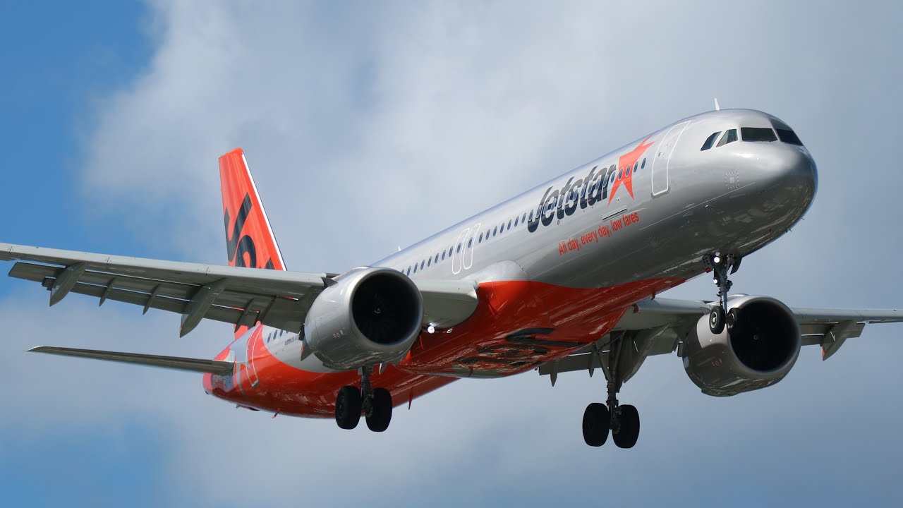 New livery Jetstar A321-251nx Arrival & Departure. - YouTube