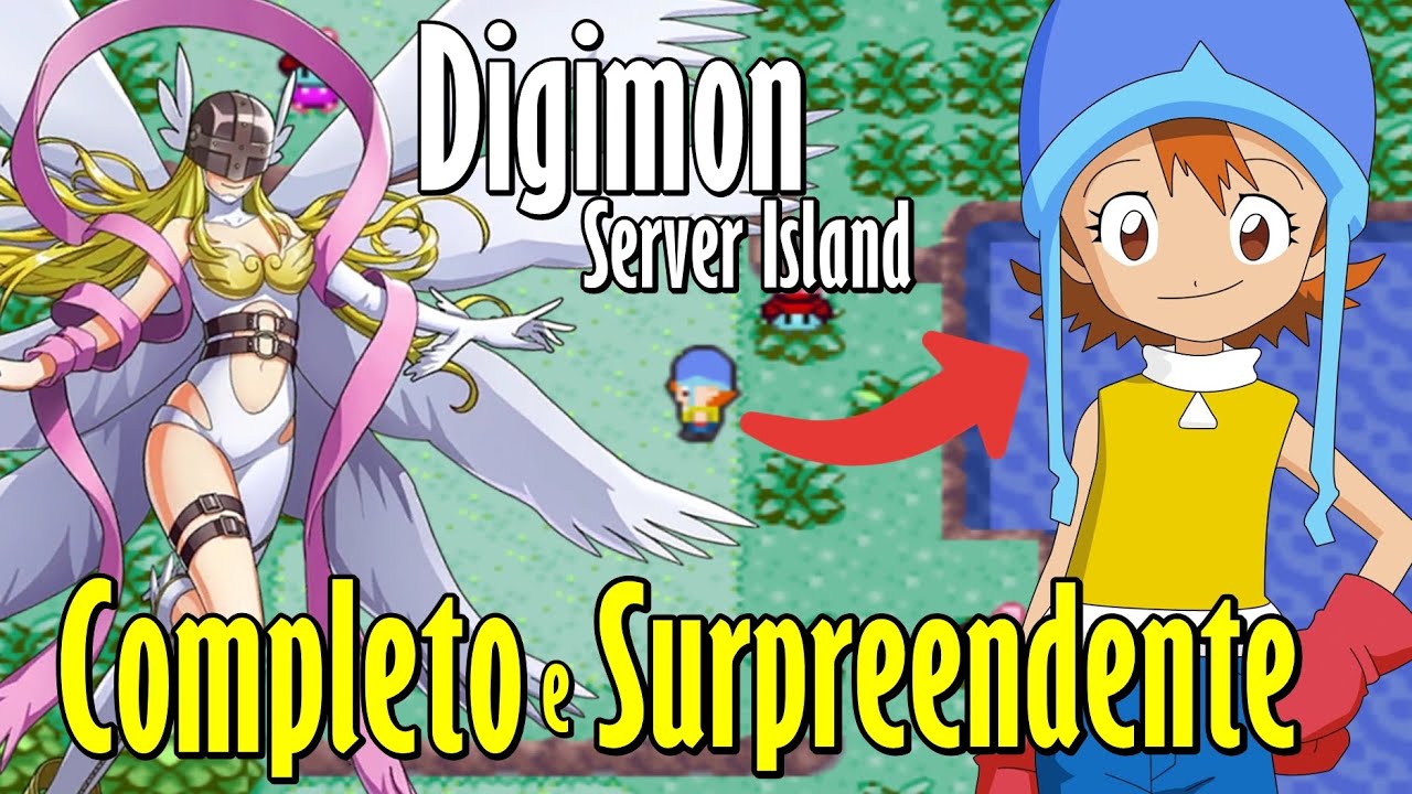 GBA COMPLETO e MUITO LOUCO | Digimon: Escape from Server Island ...