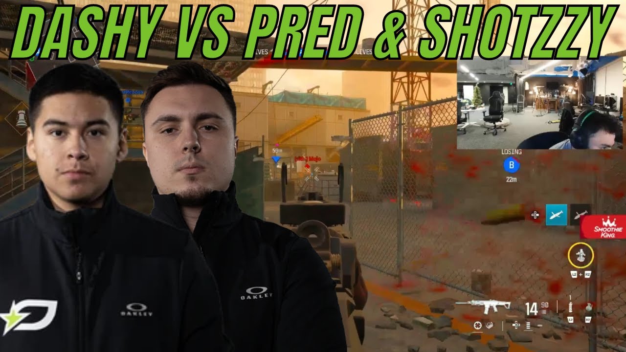 Dashy intense match versus Pred and Shotzzy - YouTube