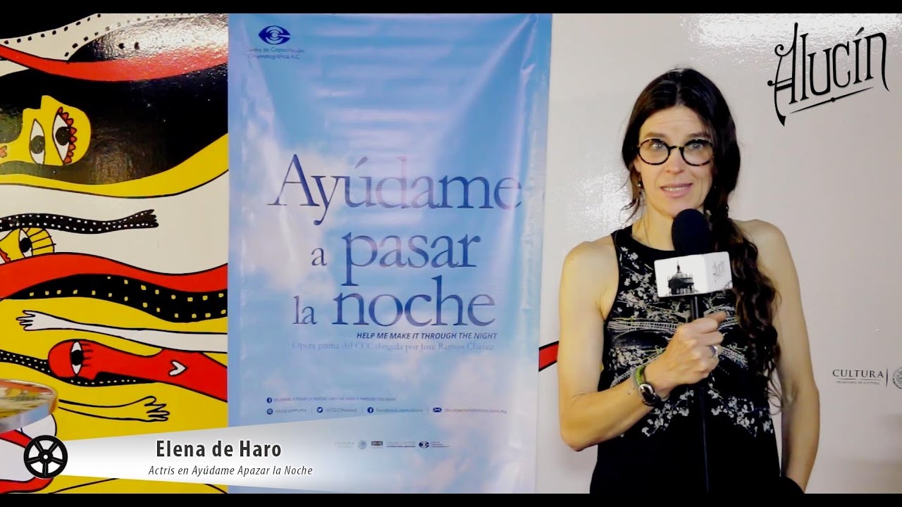 Entrevista Con Elena Haro actriz en Ayúdame a Pasar La Noche - YouTube