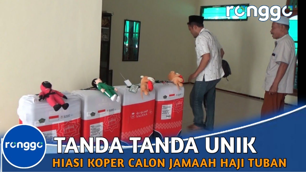 HAJI 2023.BONEKA HINGGA SANDAL JEPIT JADI PENANDA KOPER HAJI, AGAR ...