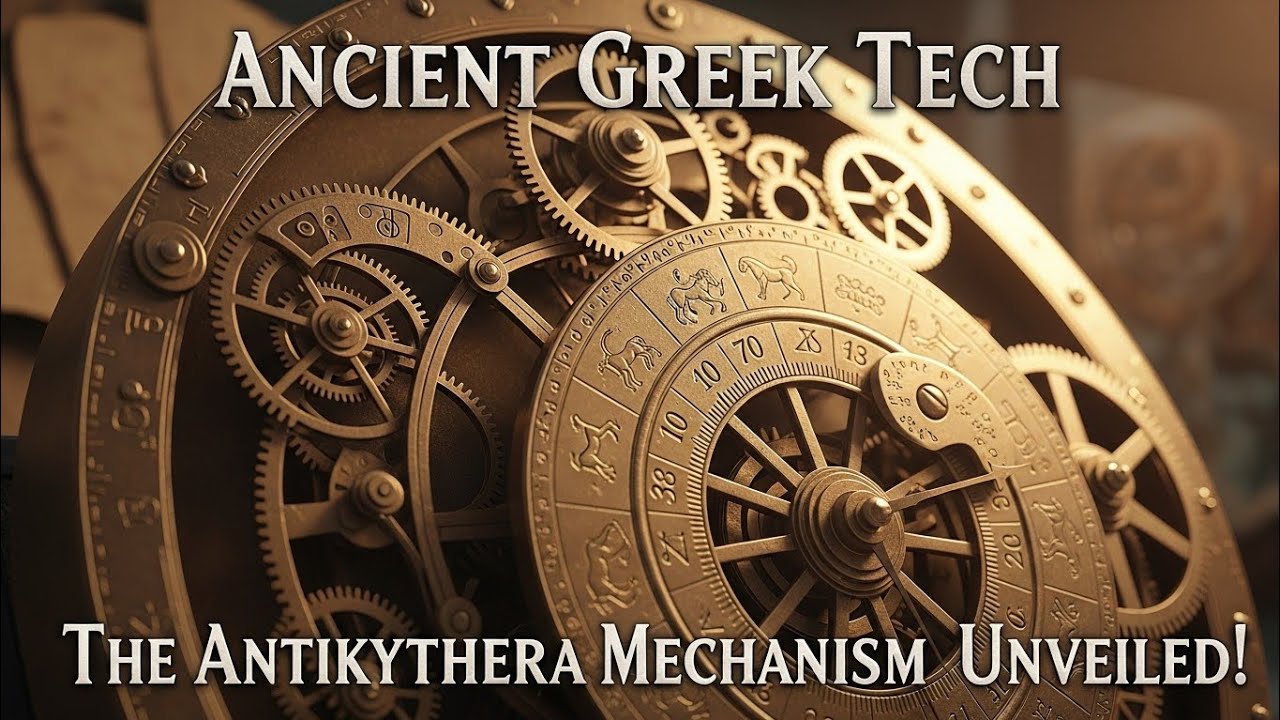 Ancient Greek Tech: The Antikythera Mechanism Unveiled! - YouTube
