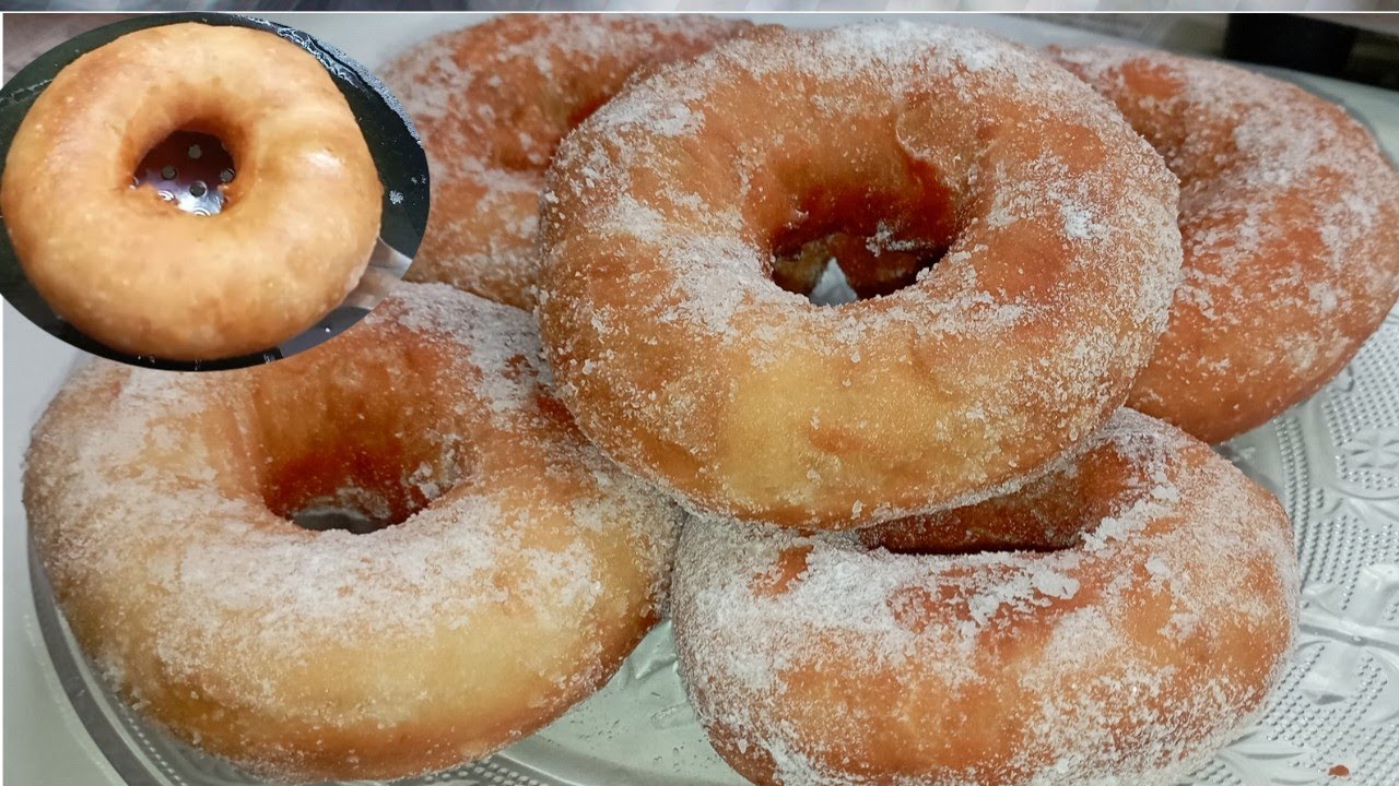 Homemade Donuts Recipe|| Soft & Sponge Donuts || Super Puffy Donuts ...