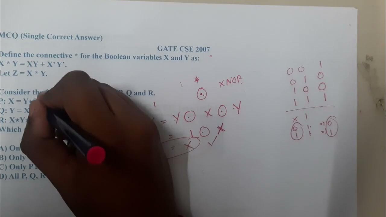 GATE CSE 2007 || Digital Electronics || GATE Insights Version: CSE - YouTube