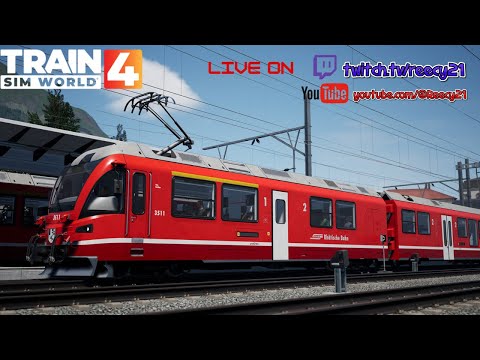 TSW4 DLC Berninalinie: Tirano - Ospizio Bernina - YouTube