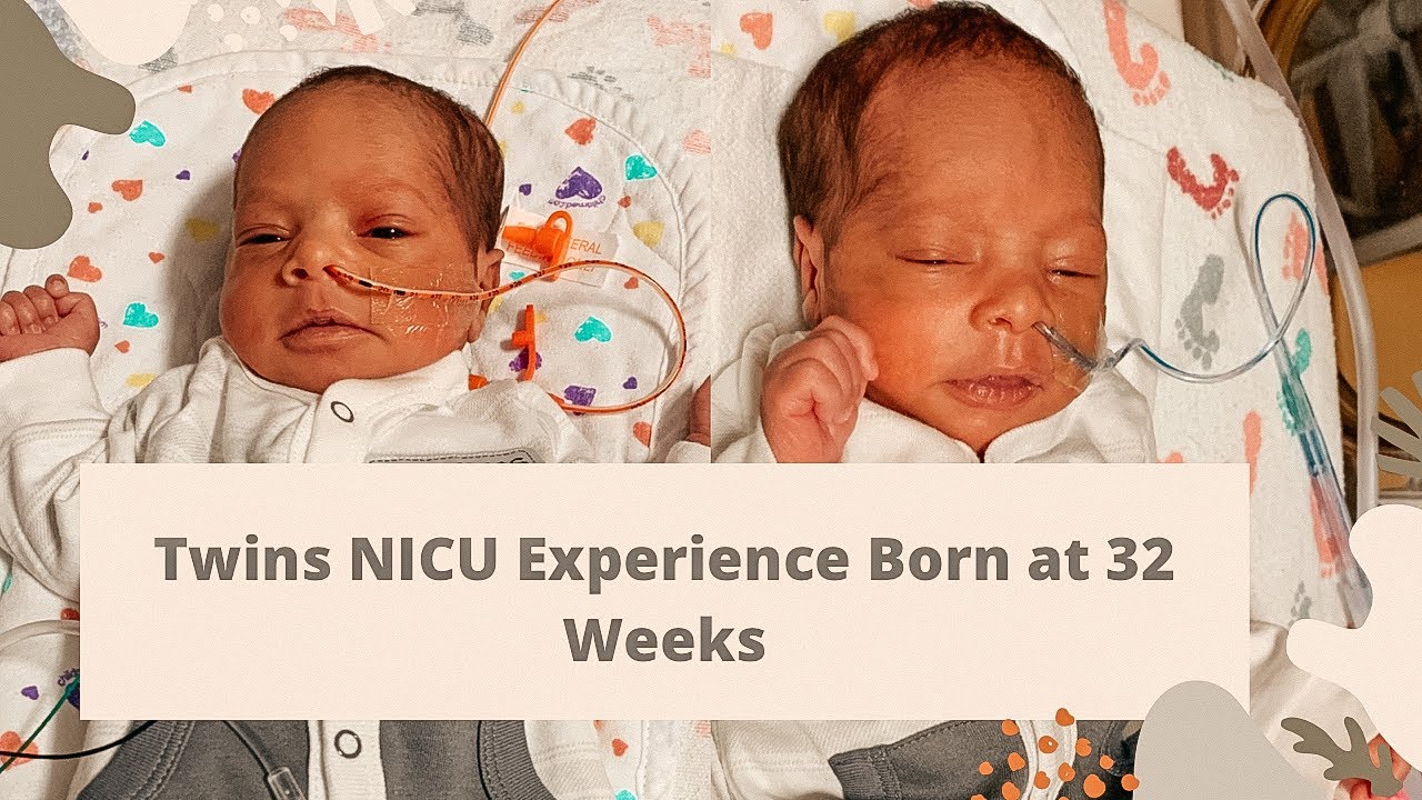TWINS NICU Experience ( Born at 32 weeks) - YouTube