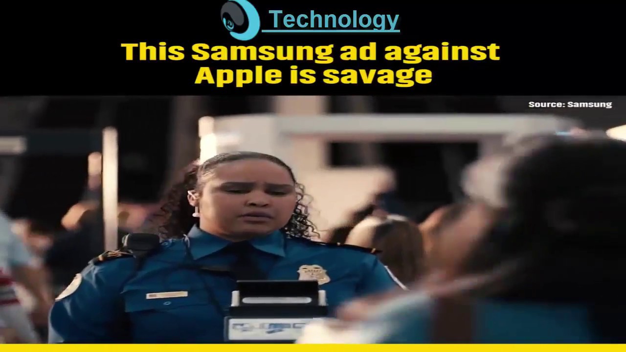 This Samsung ad against Apple is savage - YouTube