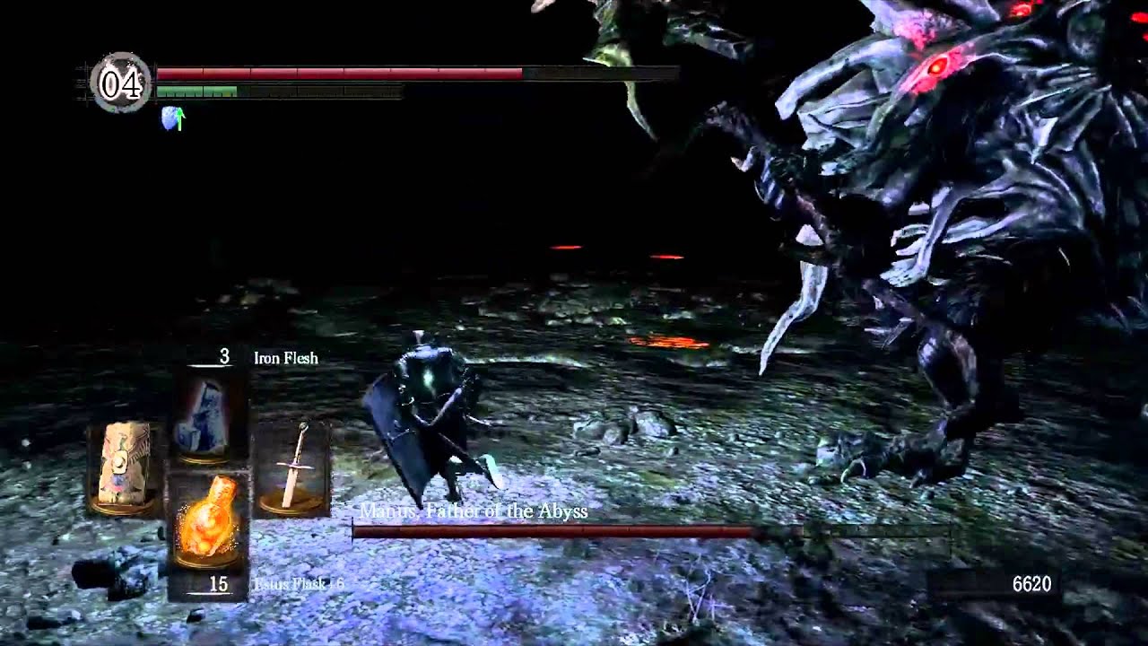 Dark Souls: Manus Fight With Sif - YouTube