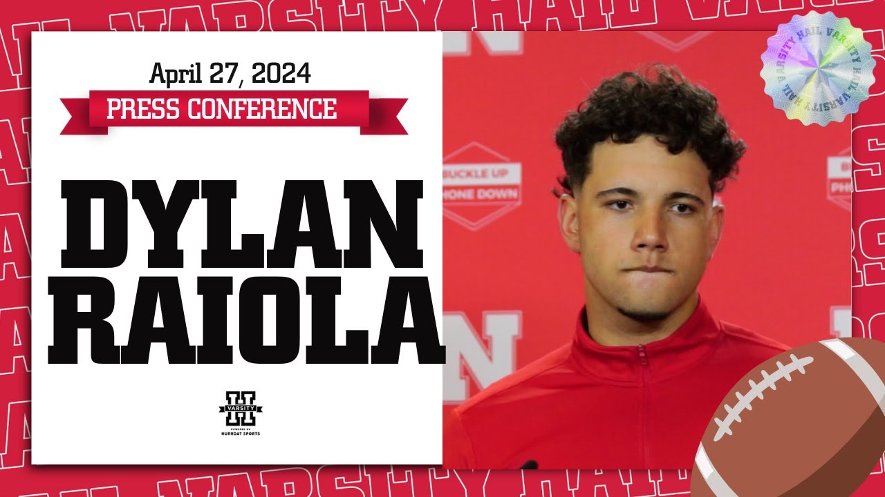 Nebraska football QB Dylan Raiola on first spring game in Nebraska ...