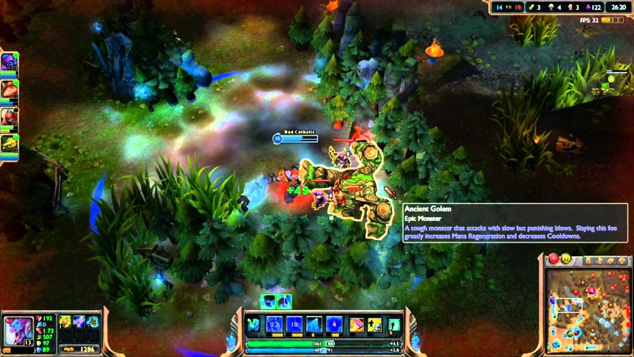 League of Legends - Jungle Junkyard Trundle - Manly Troll (Game 158 ...