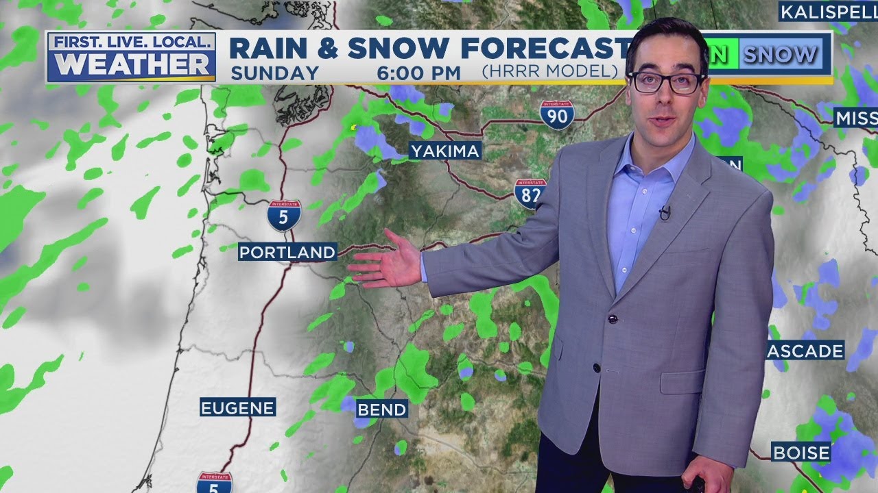 Sunday morning FOX 12 weather forecast (3/29) - YouTube