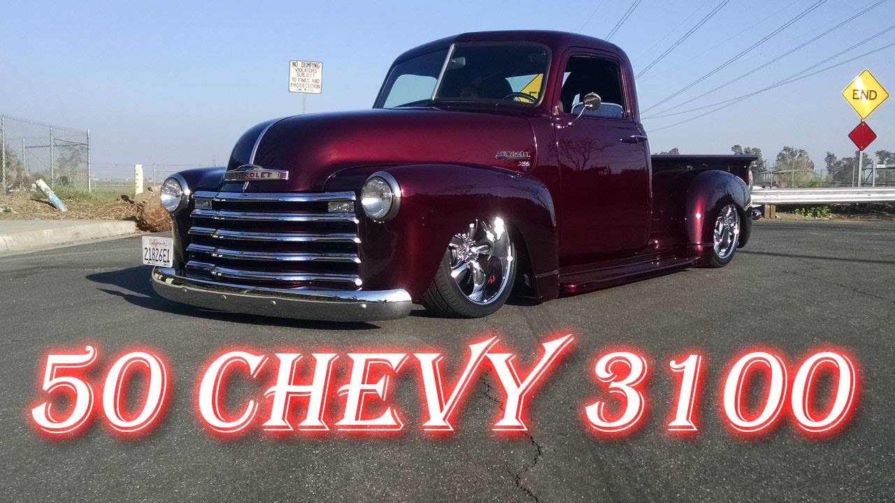 Chevy 3100 Bagged - YouTube