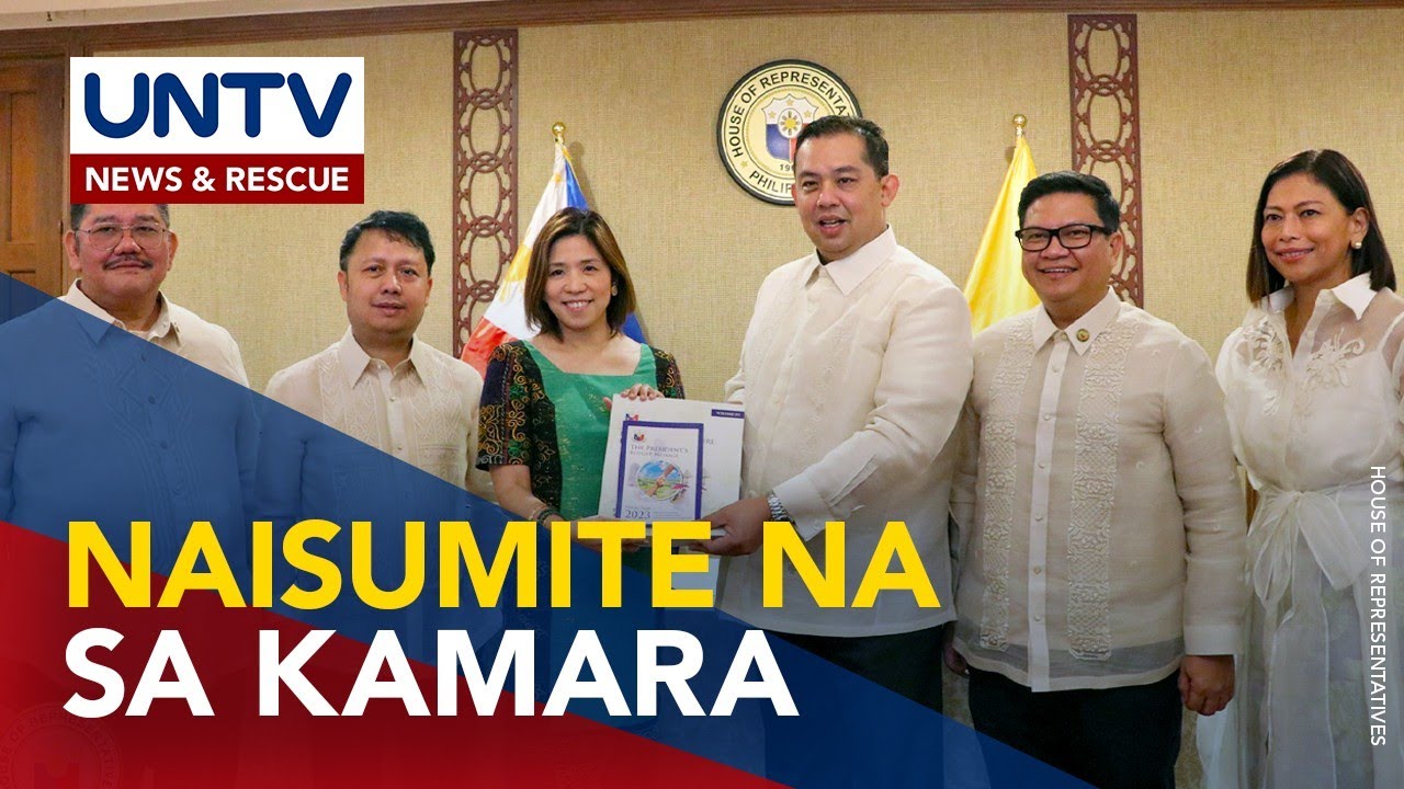 Panukalang 2023 national budget, naisumite na ng DBM sa Kamara - YouTube