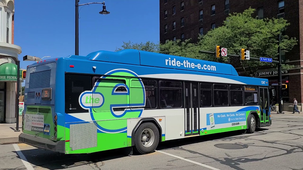 2013 EMTA Gillig Advantage CNG Bus #1347 - YouTube