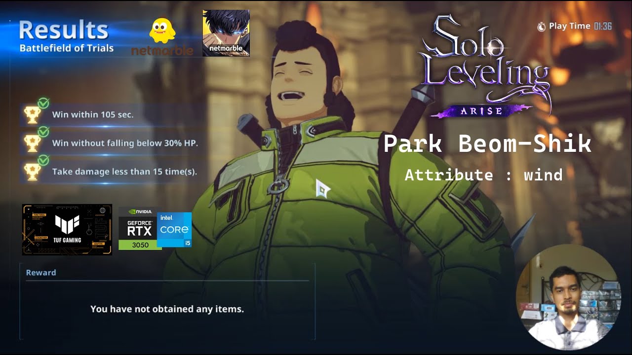 Solo-Leveling-ARISE (2024)-free to Play-PC-RTX3050-Hunter-00-Park Beom ...