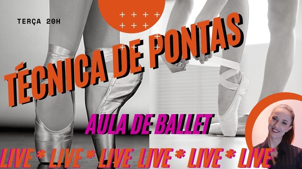 Técnica de Pontas - Aula de Ballet com a professora Renata Sanches ...
