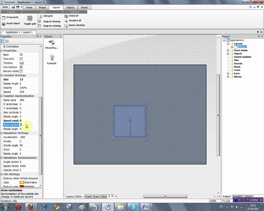Scirra Construct Particles (Part 2) - YouTube