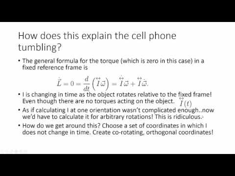 The Physics of Flipping a Cell Phone: Euler's Equations and the ...