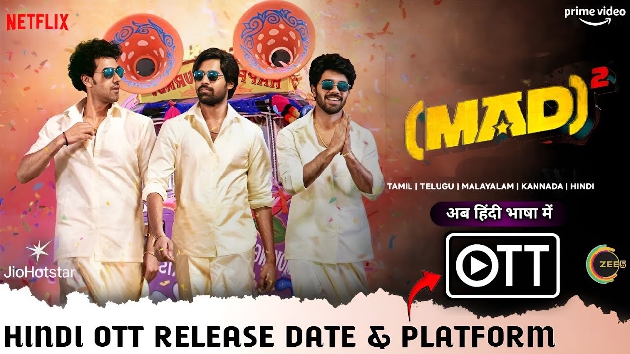 Mad Square Hindi OTT Release Date & Platform | Mad Square South India Full Movie OTT Release ...