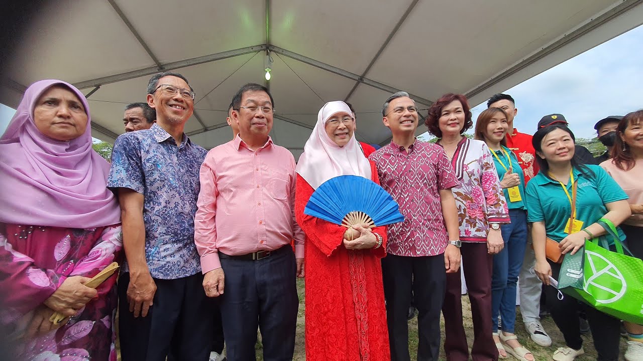 CNY Open House ceremonies | DS Dr. Wan Azizah Ismail | Tan Kok Wai ...