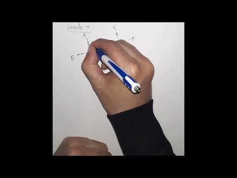 Grade 7 - Geometry of Straight Lines - YouTube