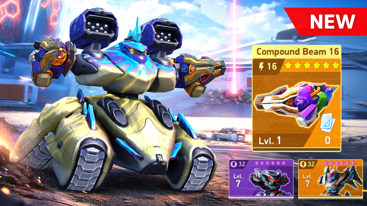 New Weapon COMPOUND BEAM 16 with Panther, Deathwalker, Dreadnought ...