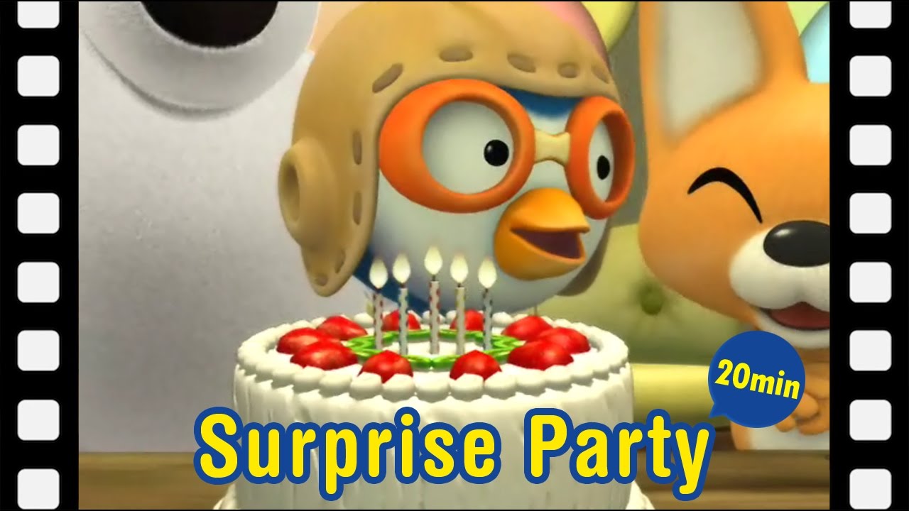 [Pororo Mini Movie] Ep10 Surprise Party | Kids movie | Animated Short ...