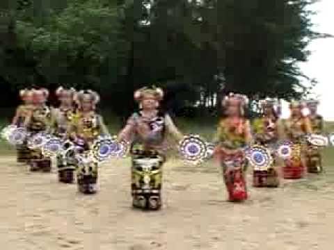 Orang Ulu Dance - Kenyah Lenggang kangkung - YouTube