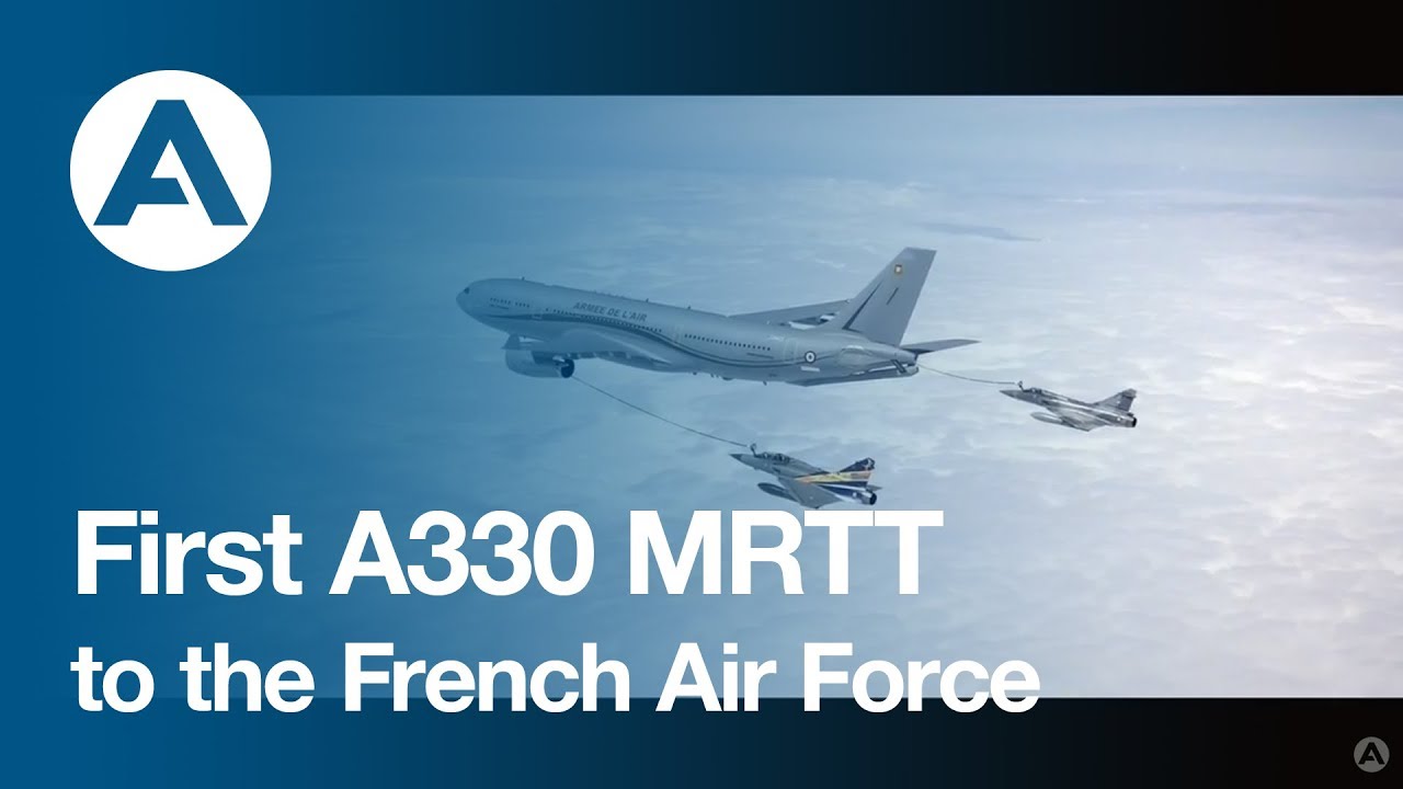 First A330 MRTT to the French Air Force - YouTube