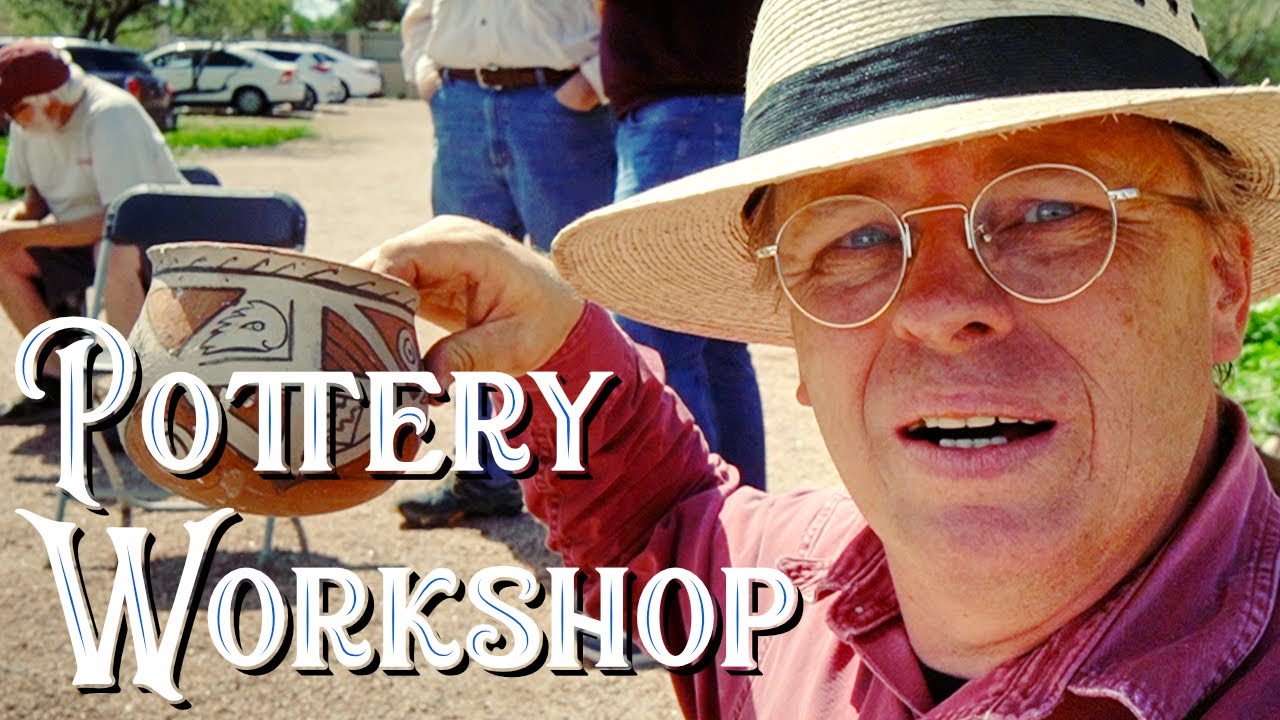 Inside Look At My Ancient Arizona Pottery Workshop March 2020 - YouTube