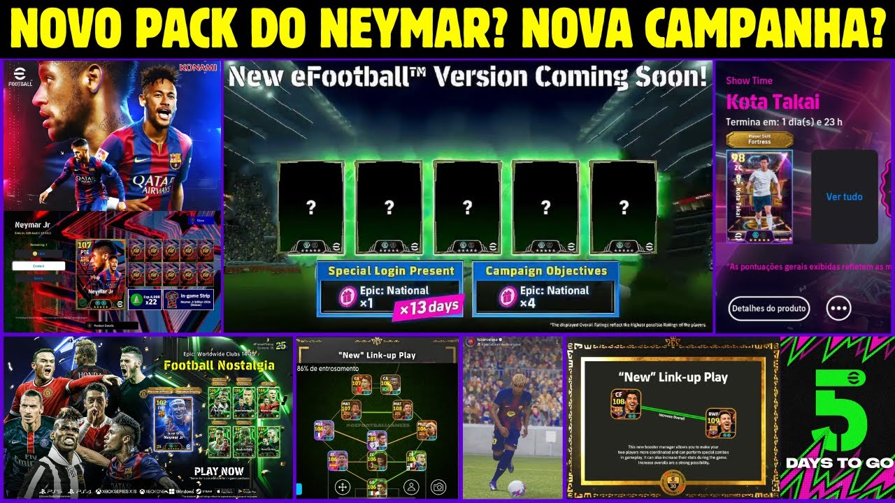 NOVO PACK DO NEYMAR CHEGANDO? 🔥 NOVA CAMPANHA, BOX 48 HORAS, EF 26 ...