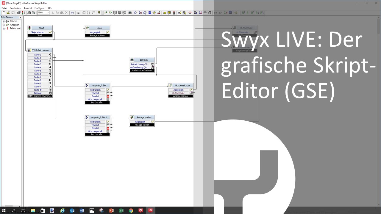 Swyx LIVE: Sprachdialogsysteme einfach grafisch gestalten - YouTube