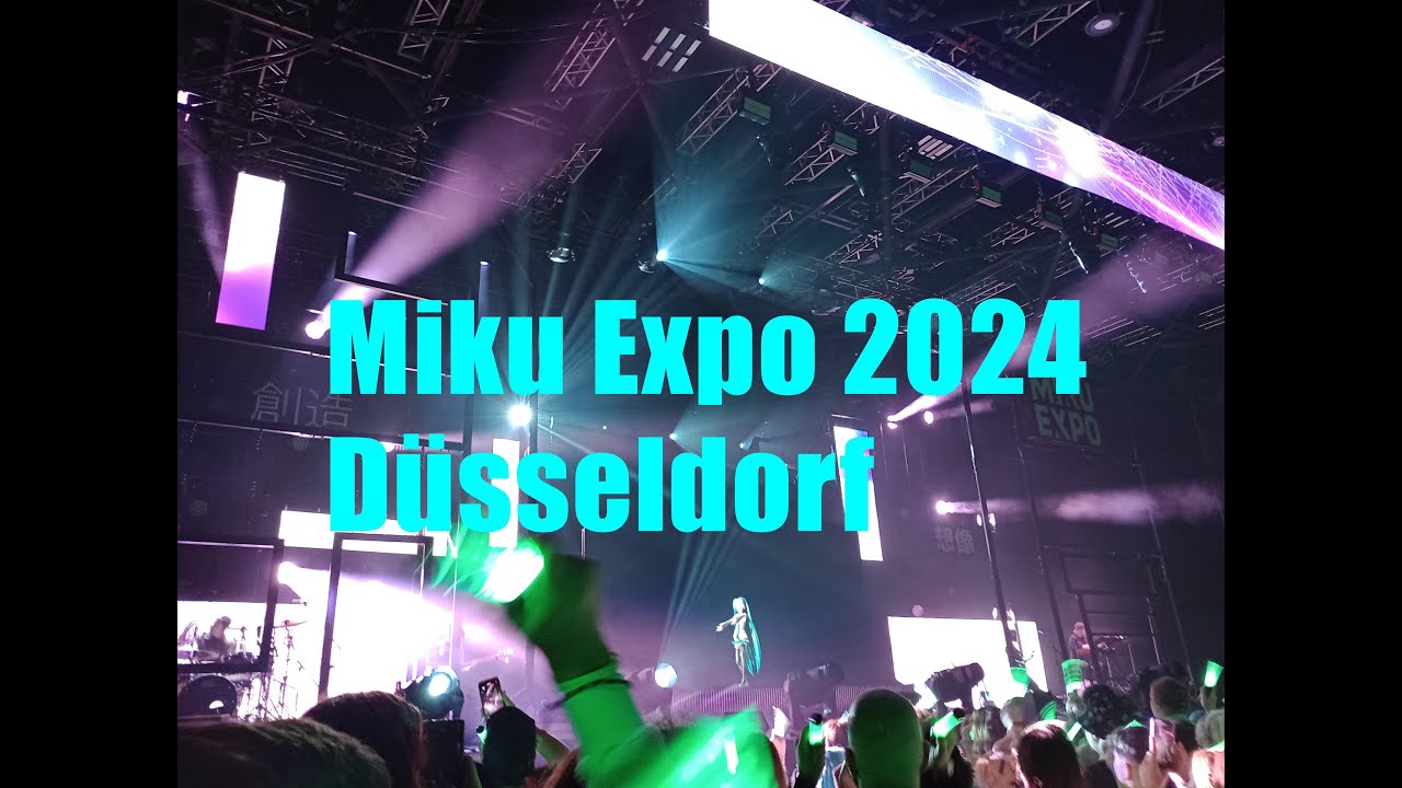 Miku Expo 2024 Düsseldorf Concert Germany HD #vocaloid #hatsunemiku ...