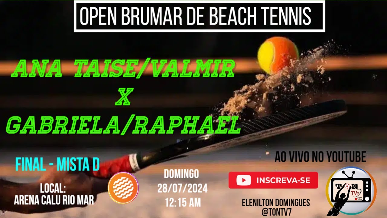 FINAL MISTA D - ANA THAISE/VALMIR X GABRIELA/RAPHAEL -OPEN BRUMAR DE ...