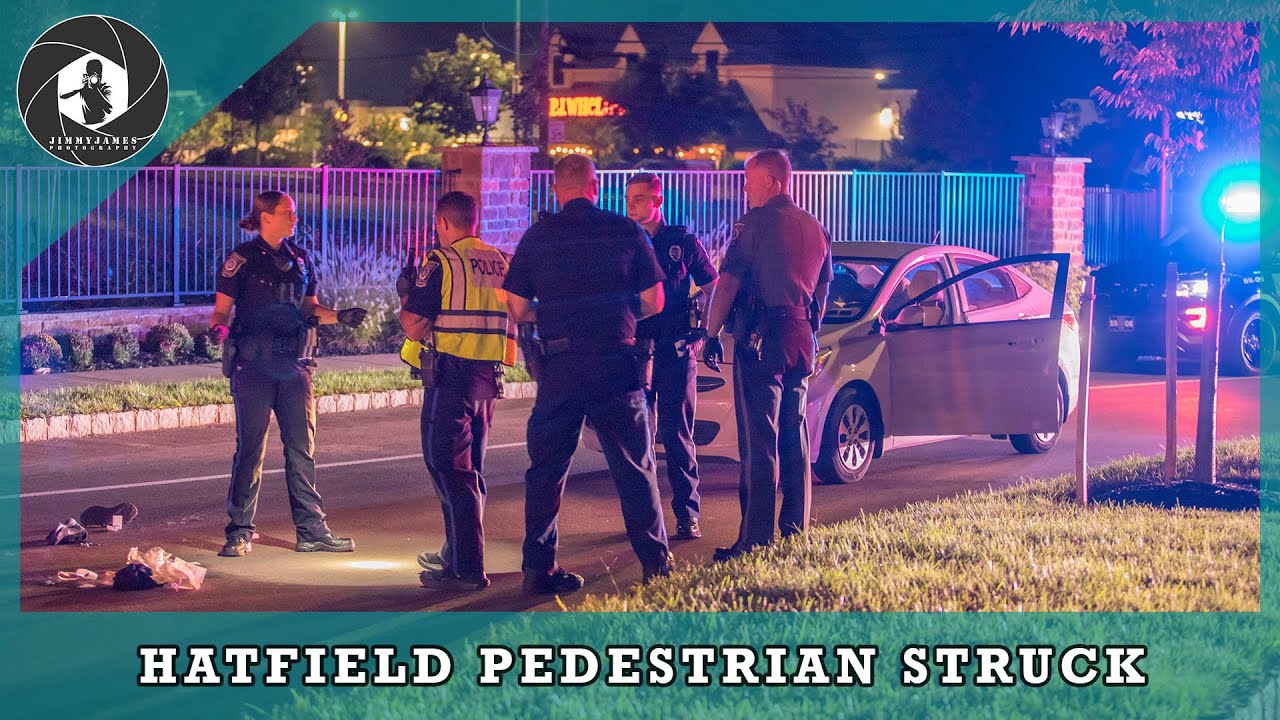 Pedestrian Struck In Hatfield | News Media Photographer - YouTube