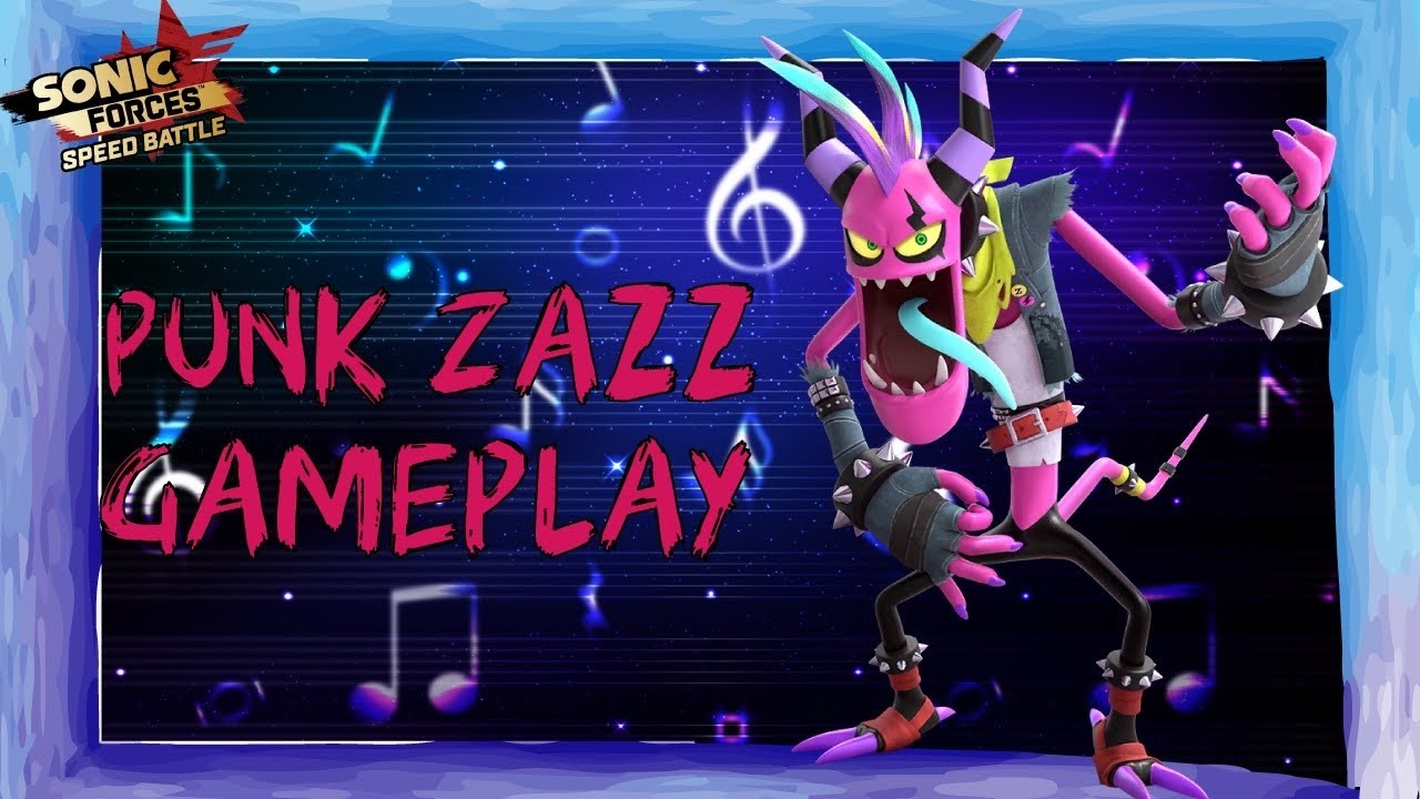 Sonic Forces Speed Battle ⚠️🎶 Punk Zazz 🎶 Gameplay 🎶⚠️ - YouTube