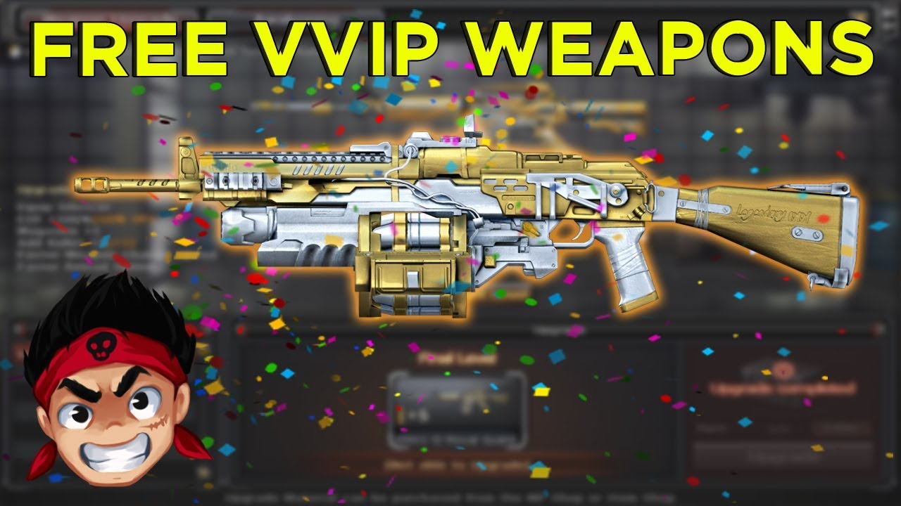 CrossFire West - Free VVIP weapons! - YouTube