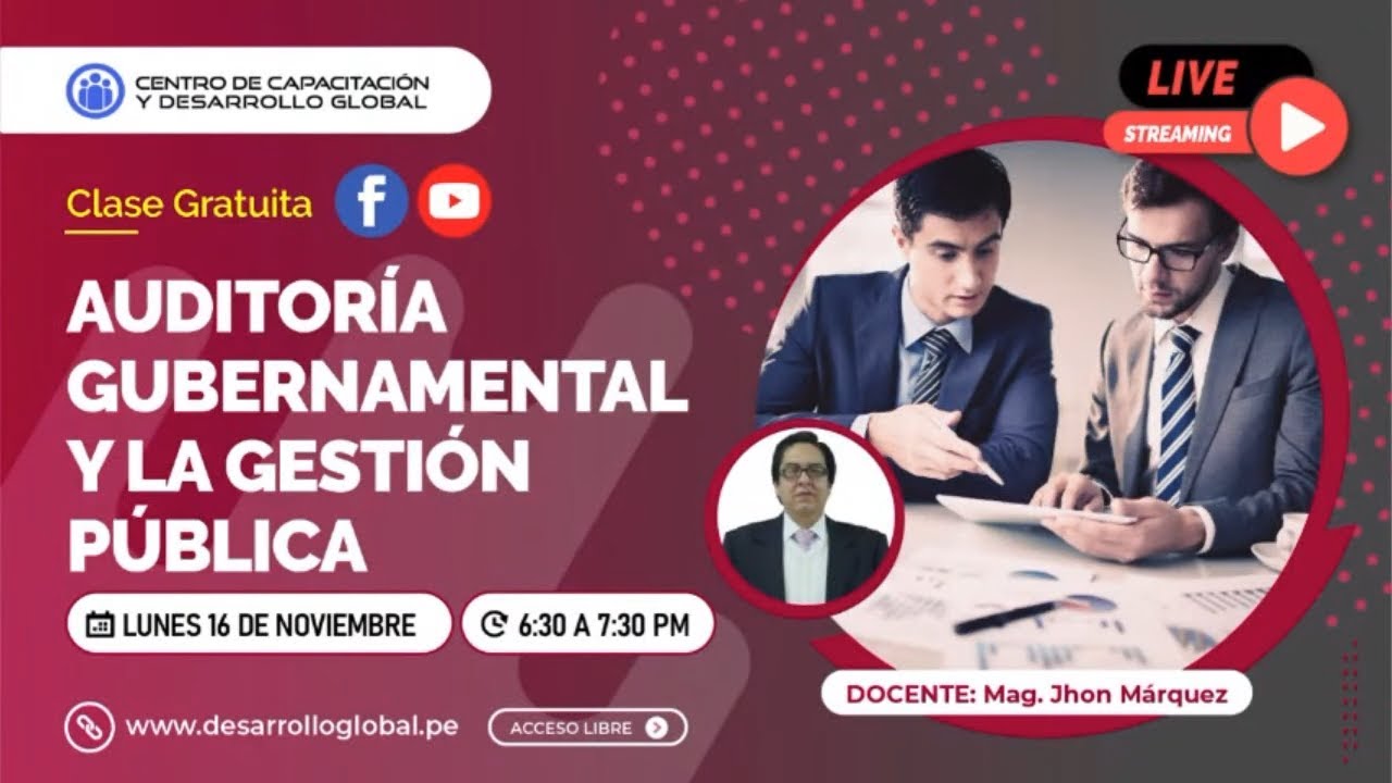 Auditoría Gubernamental y la Gestión Pública - YouTube