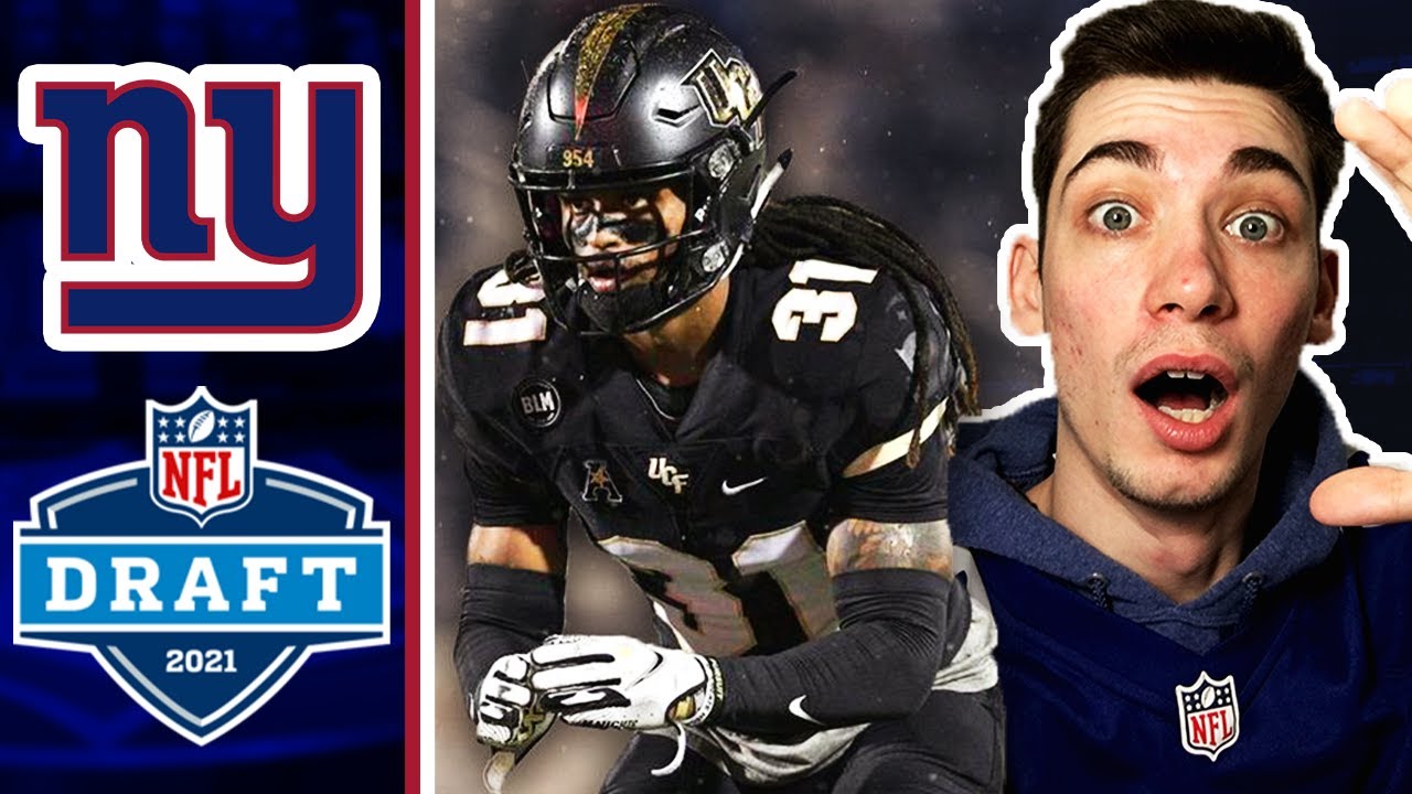 New York Giants Fan Reacts to AARON ROBINSON 2021 NFL Draft Pick - YouTube