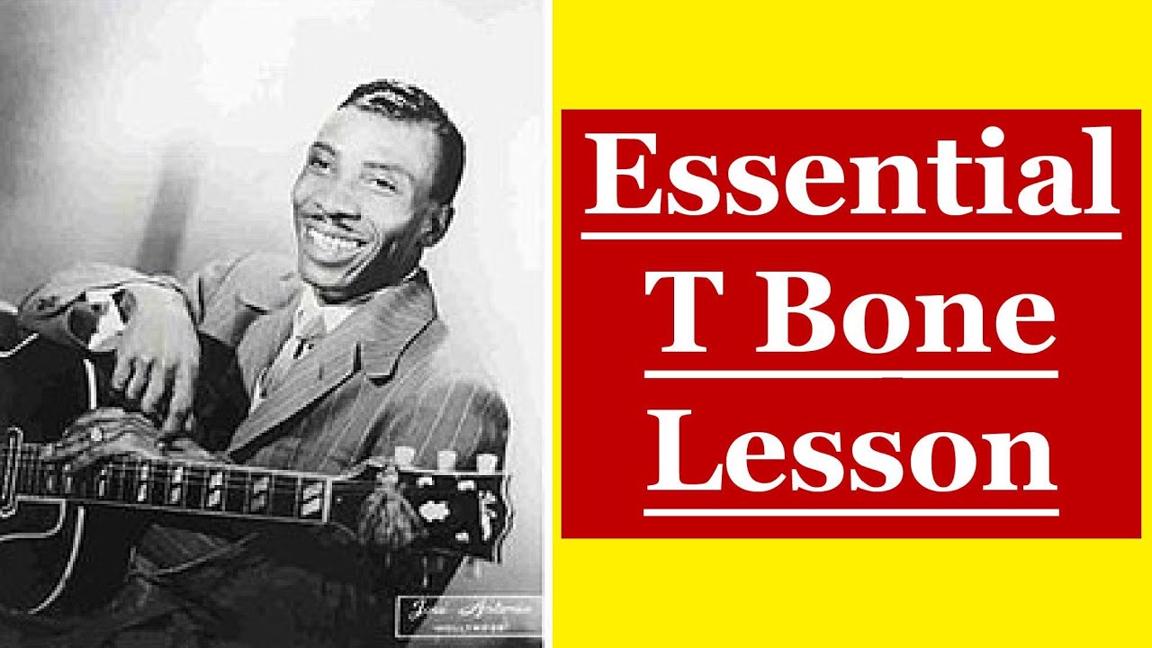 How to Play T Bone Walker Licks and Chords - YouTube