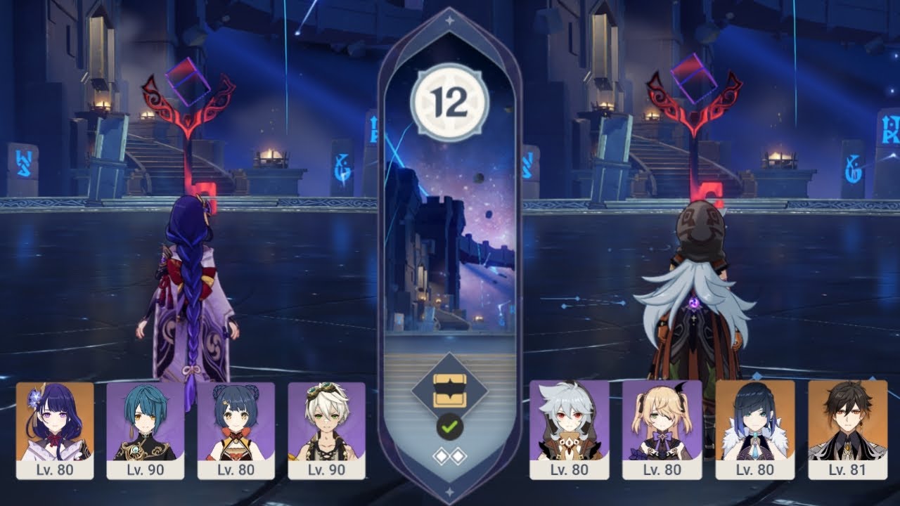 Raiden National & Razor Taser | Spiral Abyss 3.0 Floor 12 (9 Stars ...